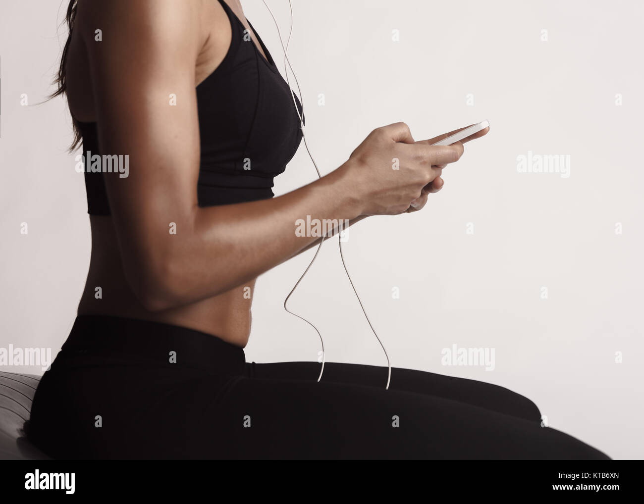 My workout playlist Stock Photo - Alamy