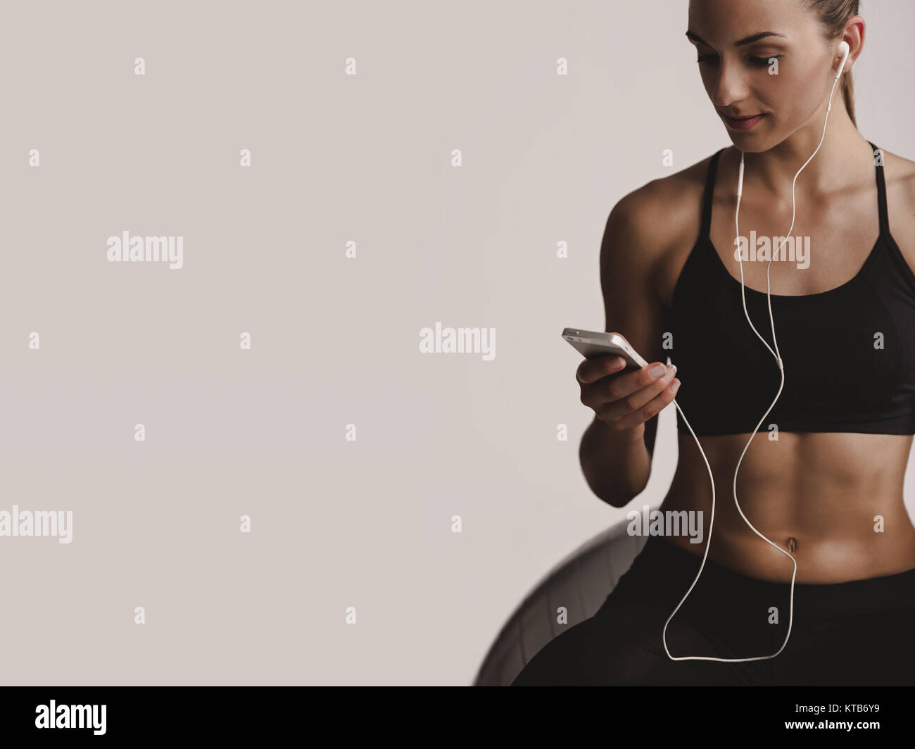 My workout playlist Stock Photo - Alamy