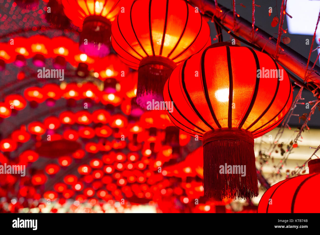 Chinese red lantern Stock Photo - Alamy