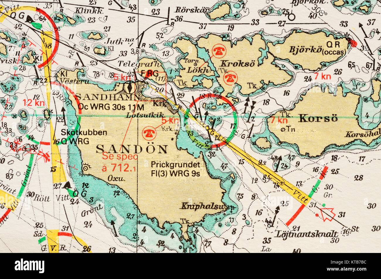 Map of vaxholm hi-res stock photography and images - Alamy