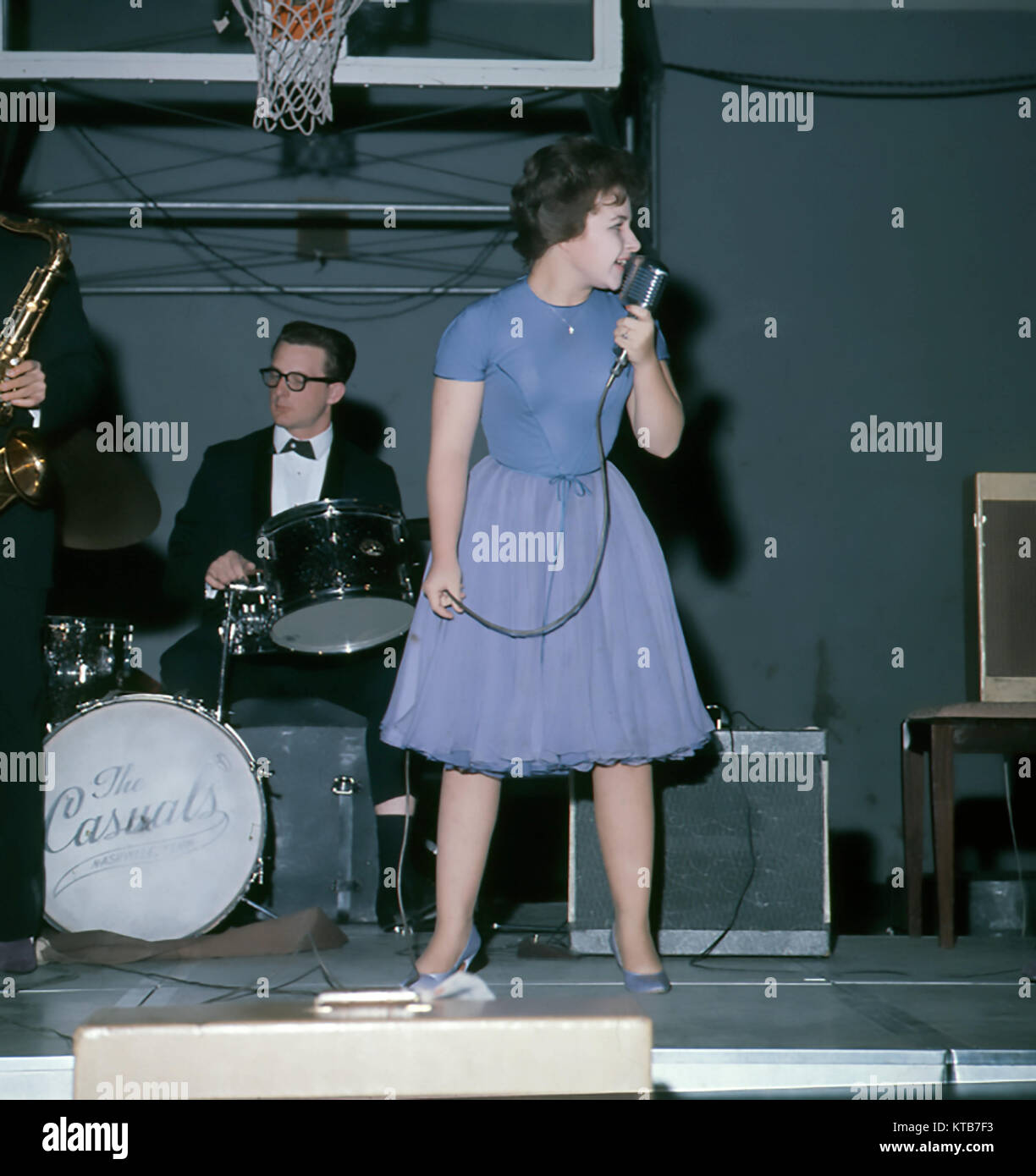BRENDA LEE US pop singer about 1957 Stock Photo - Alamy