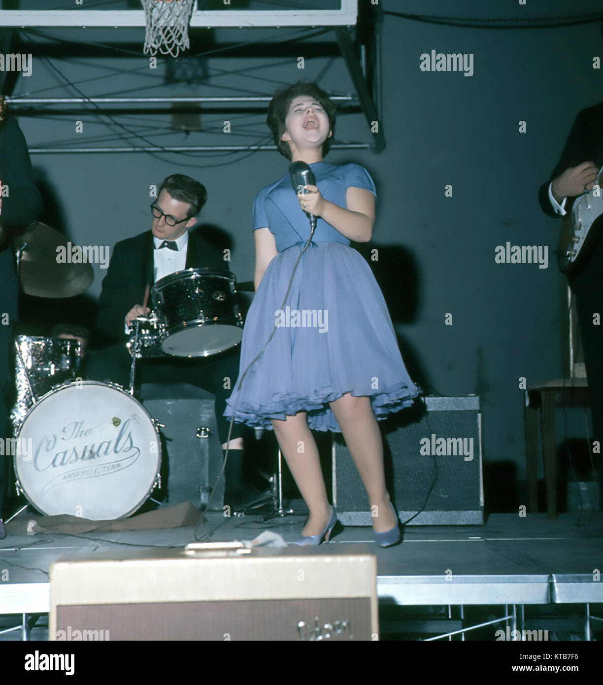 BRENDA LEE US pop singer about 1957 Stock Photo - Alamy