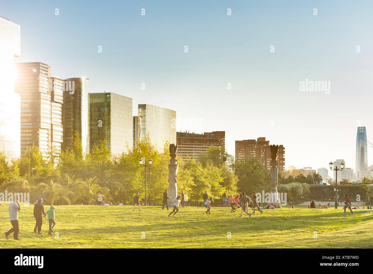 Metropolitan park santiago hi-res stock photography and images - Alamy