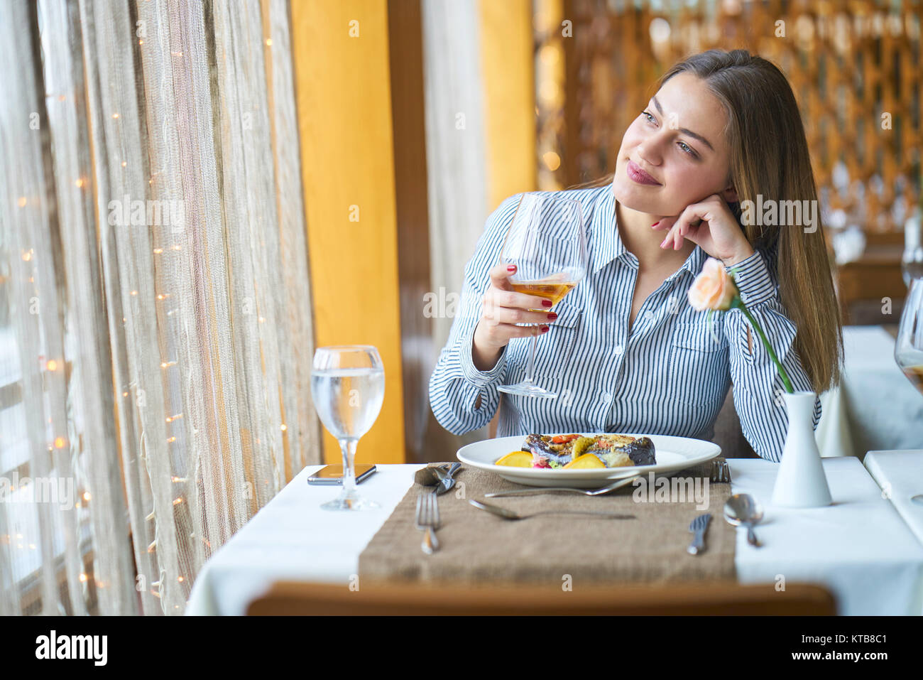 Lady wine hi-res stock photography and images - Alamy