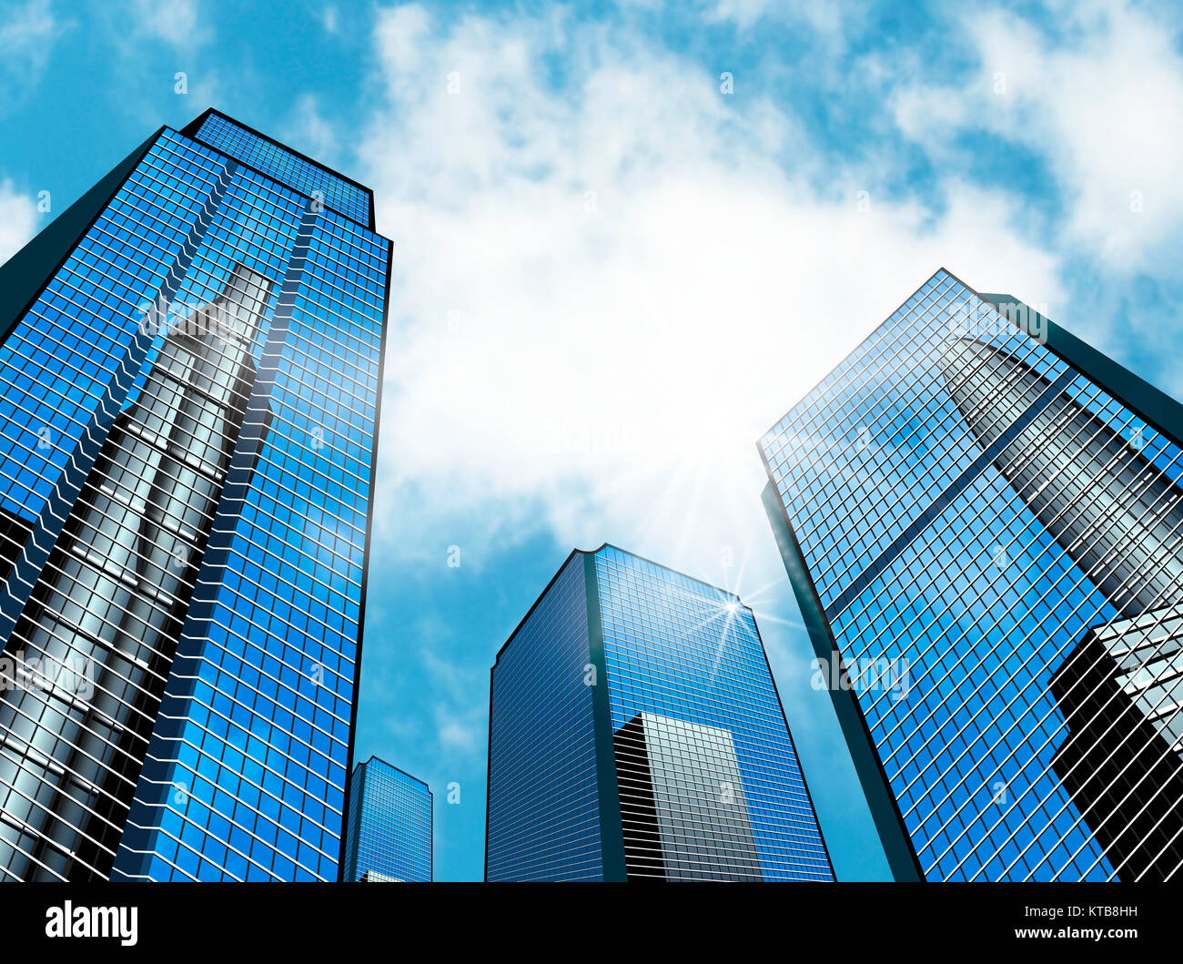 Modern business building Stock Photo - Alamy