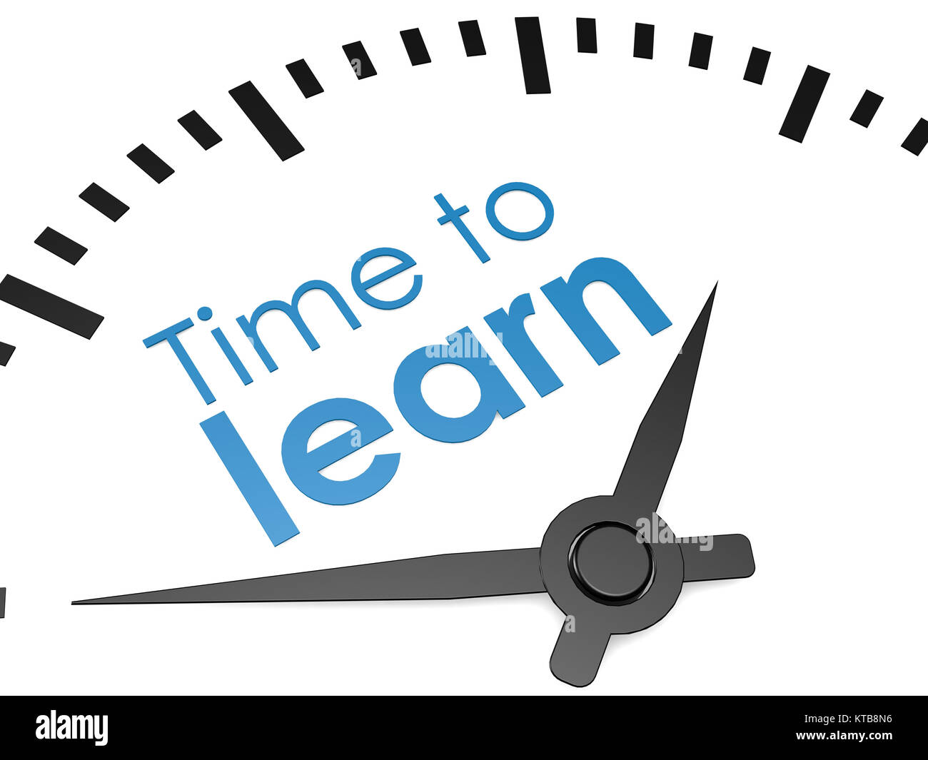 Time to learn Stock Photo - Alamy