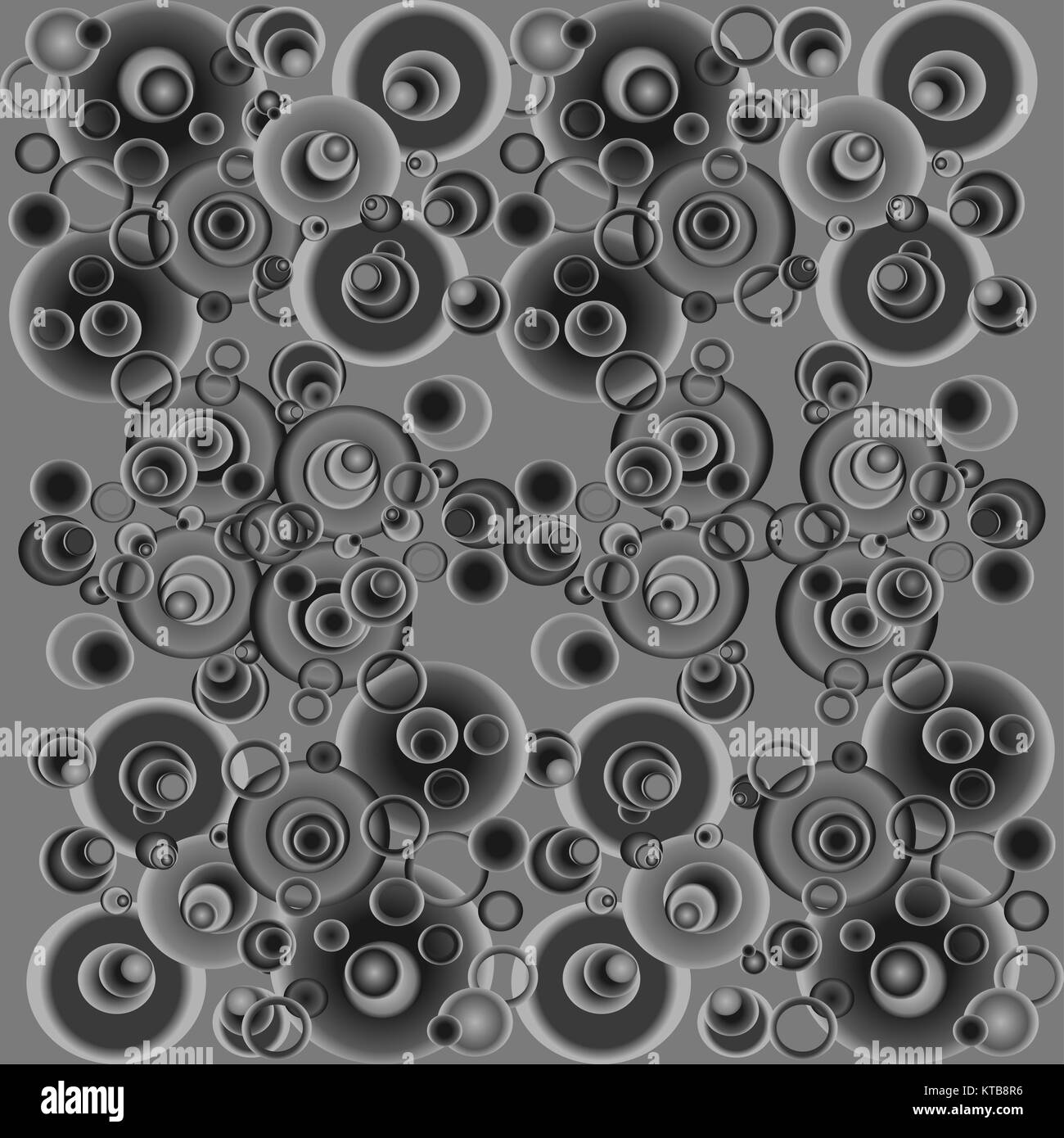Monochrome gray abstract background with circles Stock Photo - Alamy
