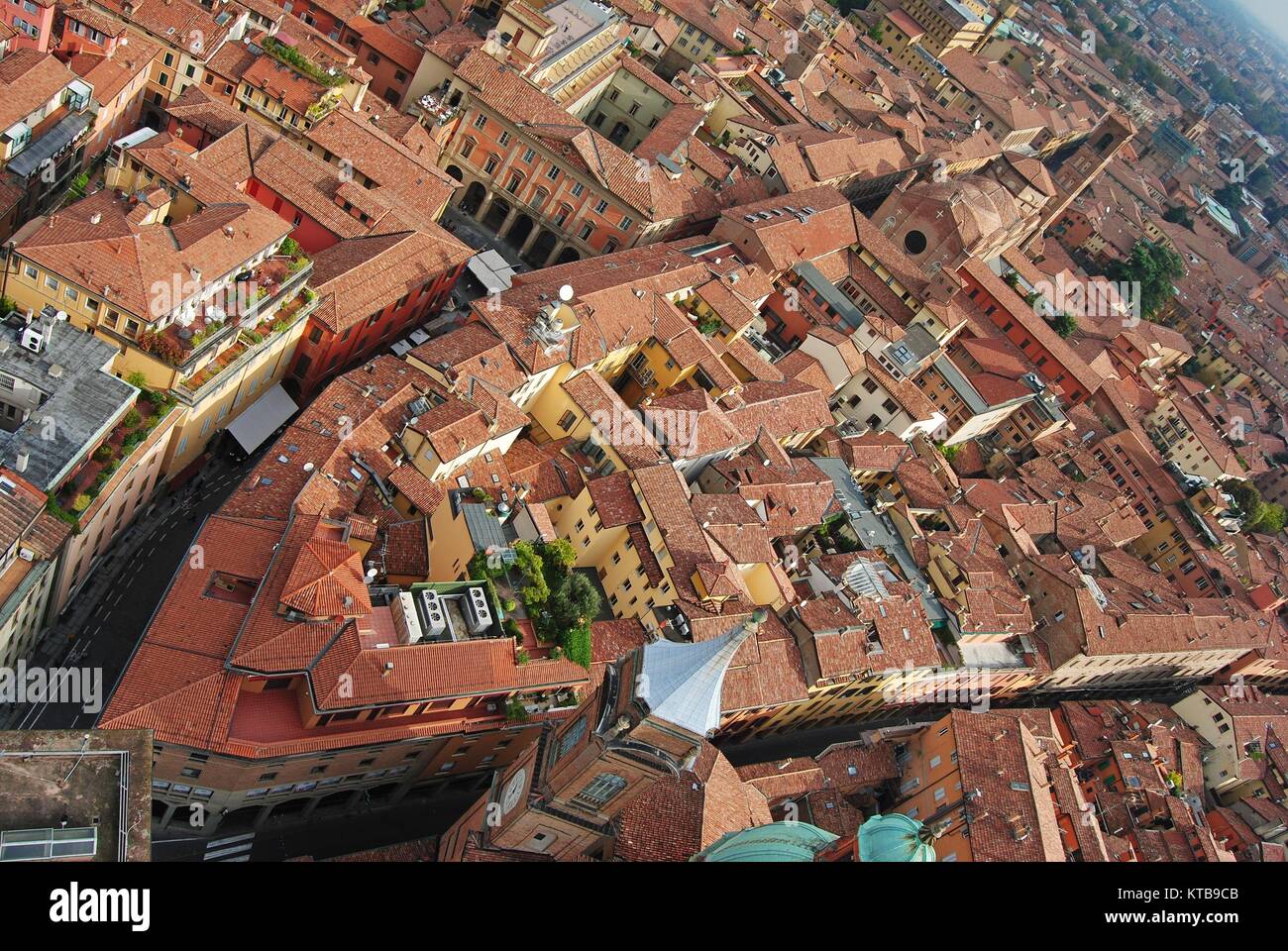 Bologna rooftops in Italy Stock Photo - Alamy