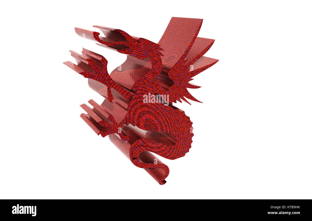 Model of dragon Cut Out Stock Images & Pictures - Alamy