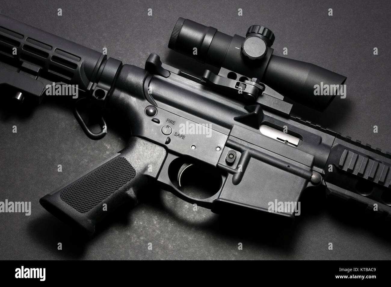 Ar15 tactical rifle hi-res stock photography and images - Alamy