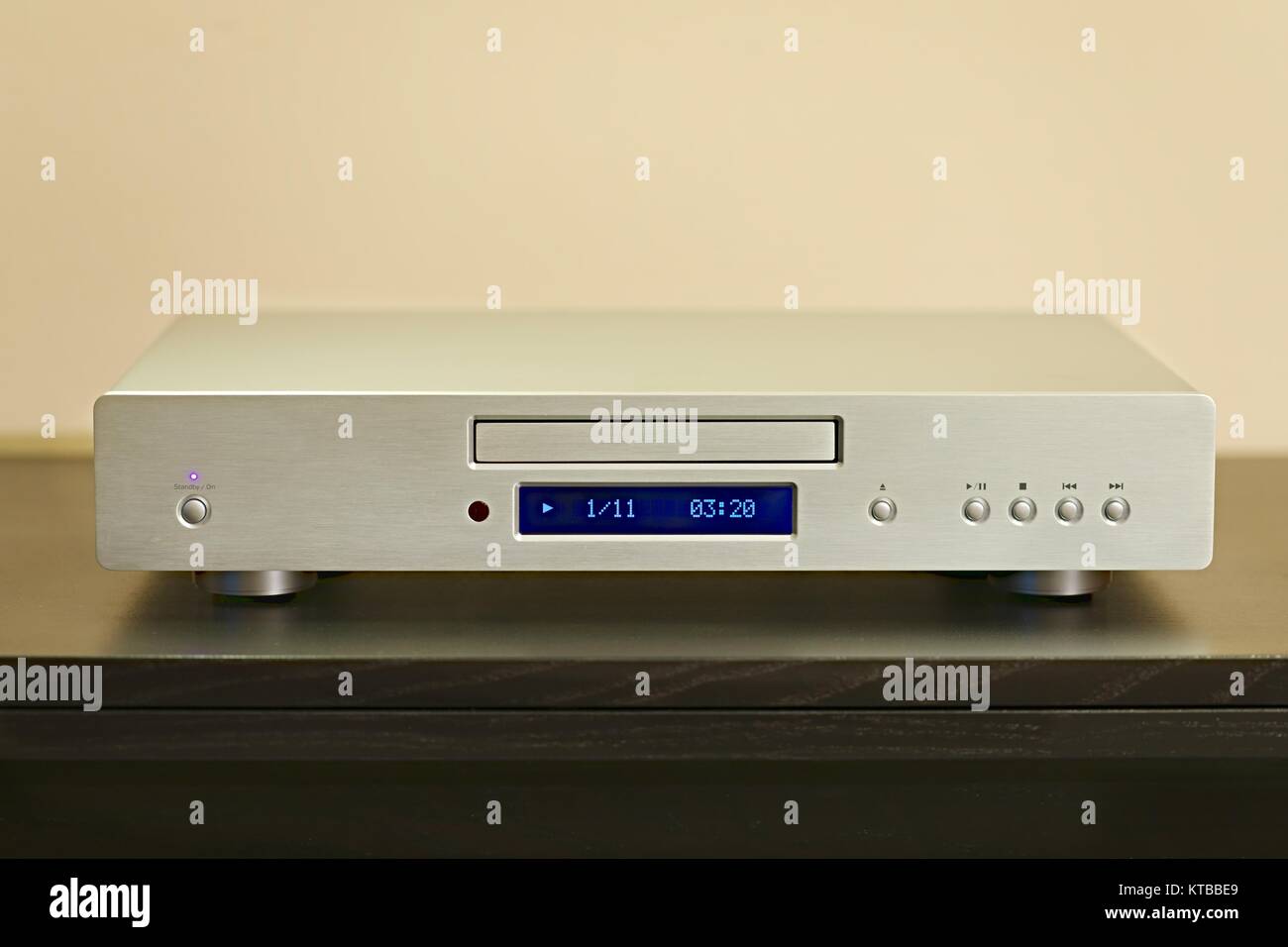 Home hifi CD player Stock Photo - Alamy