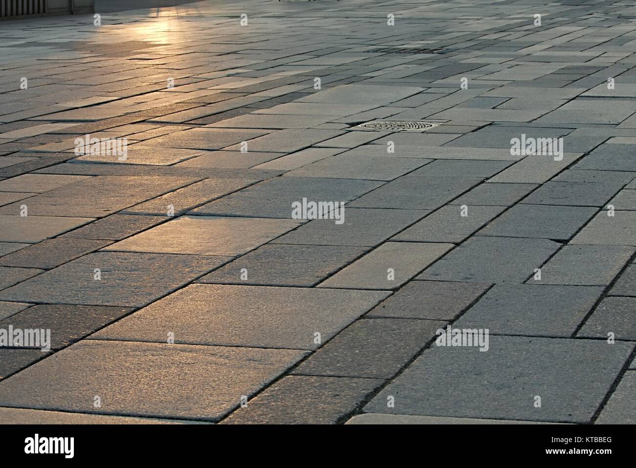 Stone Pavement Pattern Stock Photo - Alamy