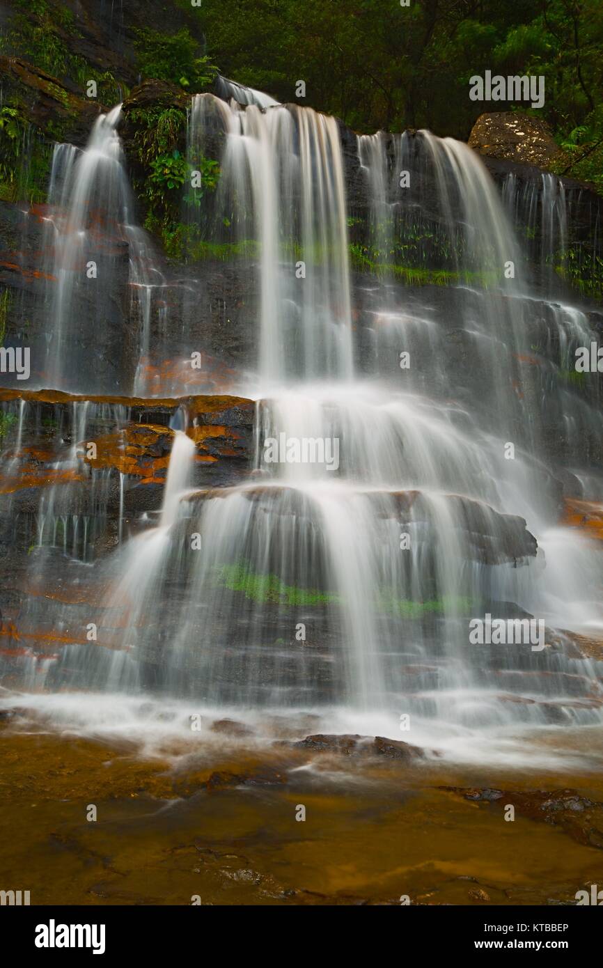 Waterfall in Katoomba Stock Photo - Alamy