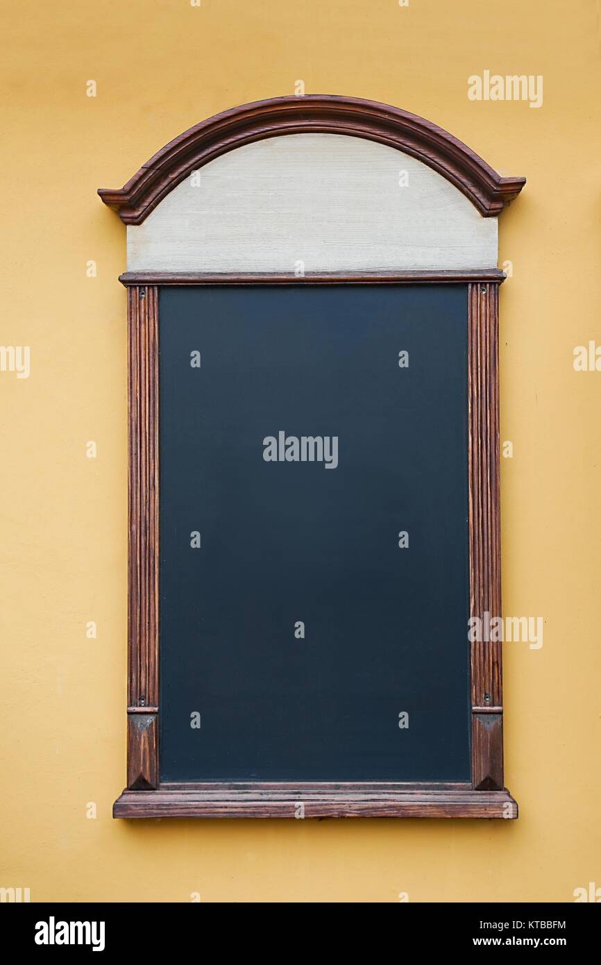 Restaurant menu board Stock Photo - Alamy