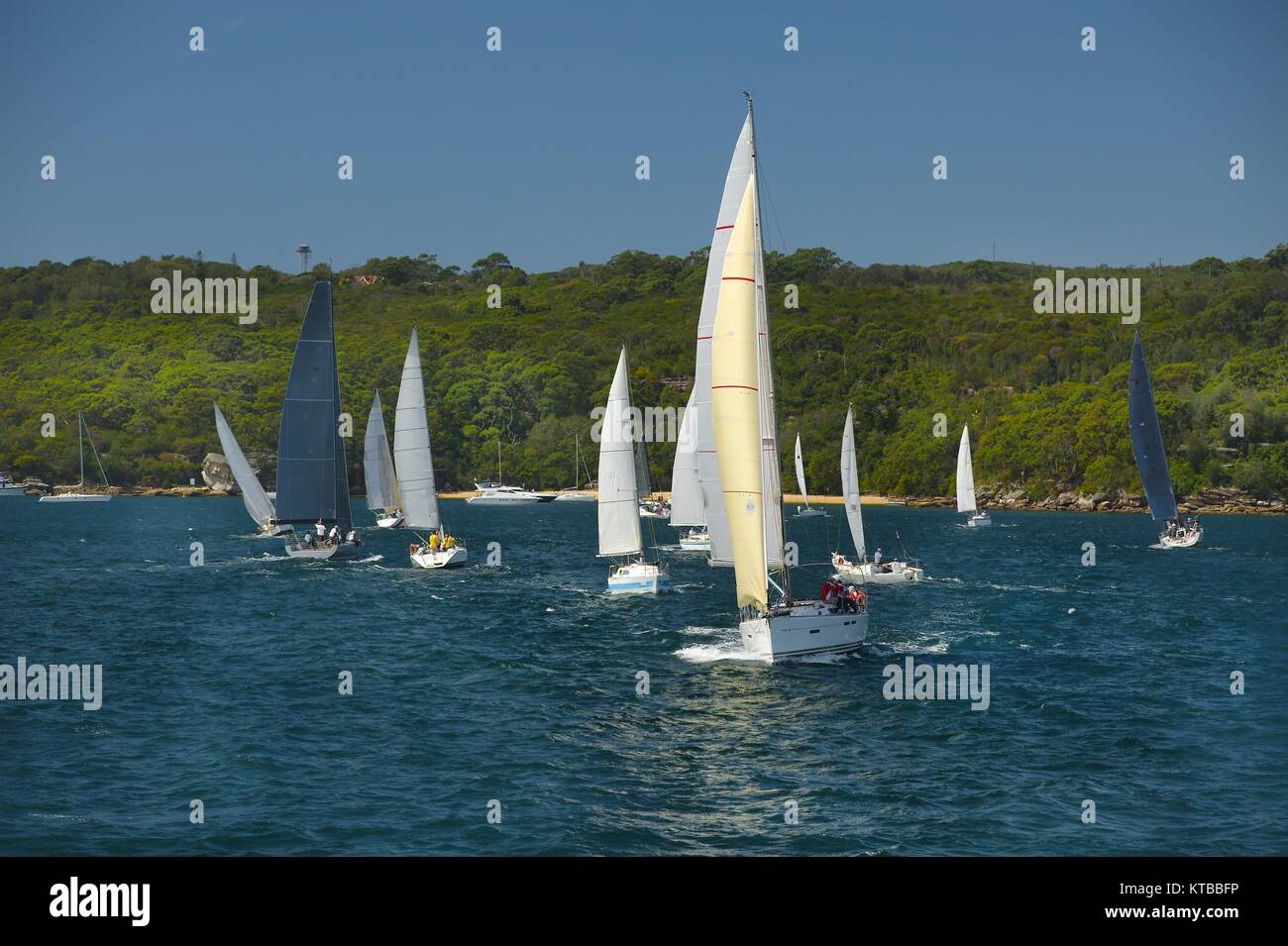 Sailing boat journey Stock Photo - Alamy