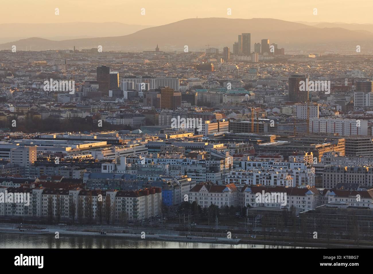 Vienna birds eye view hi-res stock photography and images - Alamy