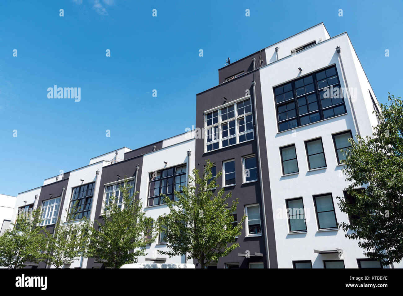 modern terraced houses seen in berlin,germany Stock Photo - Alamy