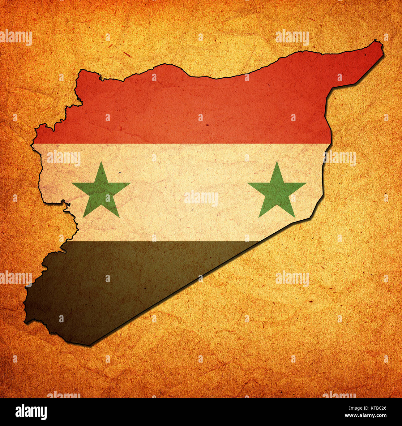 syria territory with flag Stock Photo - Alamy