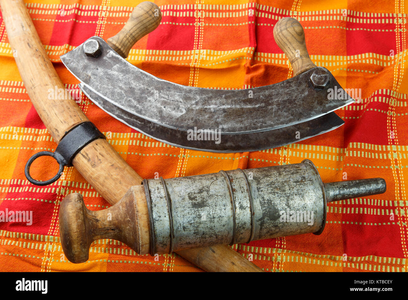 Old cooking tools hi-res stock photography and images - Alamy
