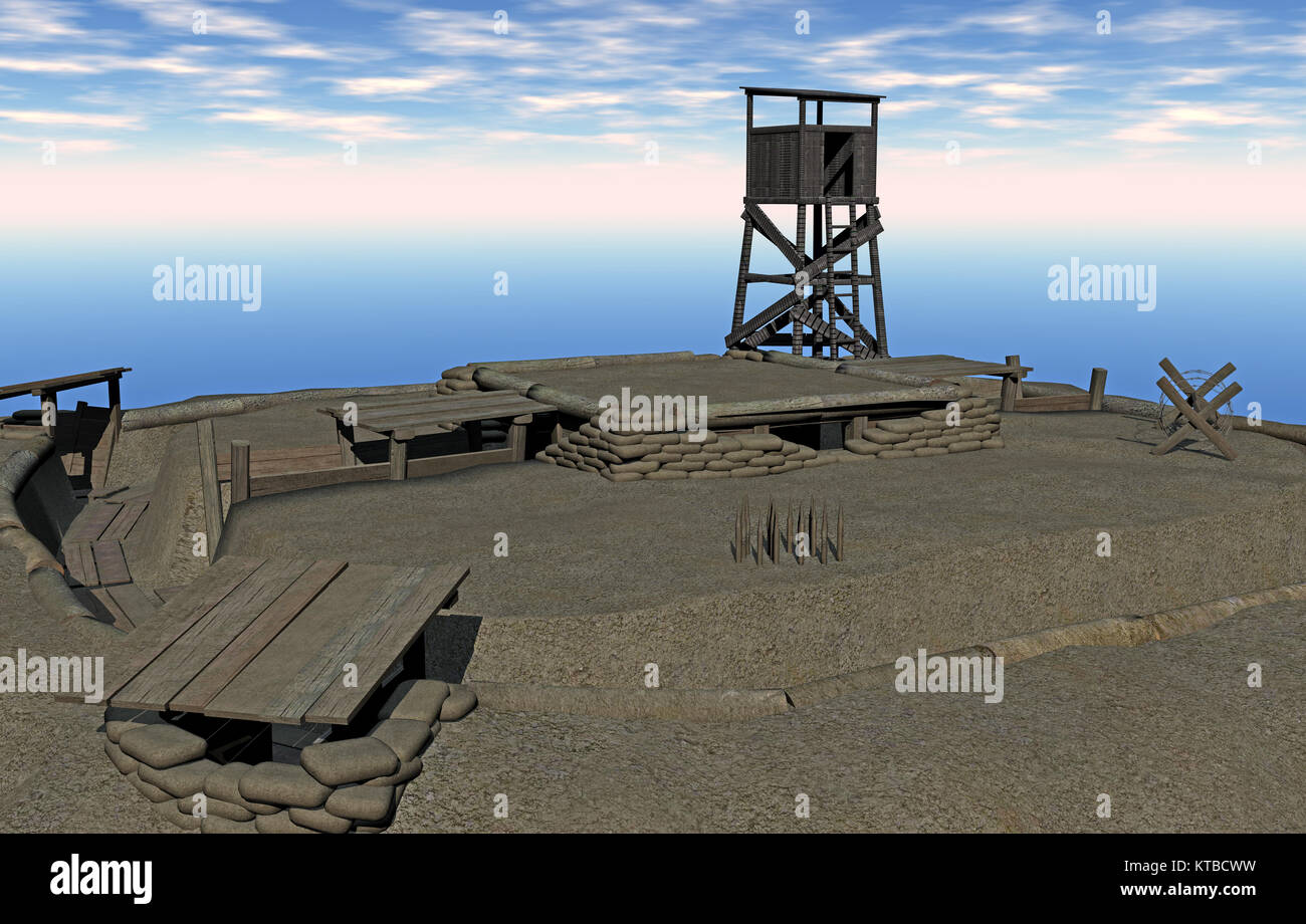 military base on berg Stock Photo - Alamy