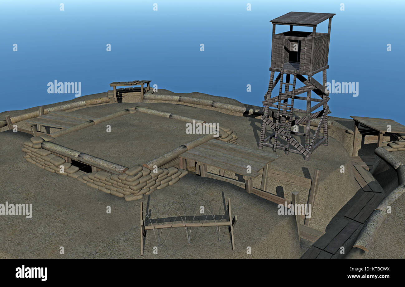 military base on berg Stock Photo - Alamy