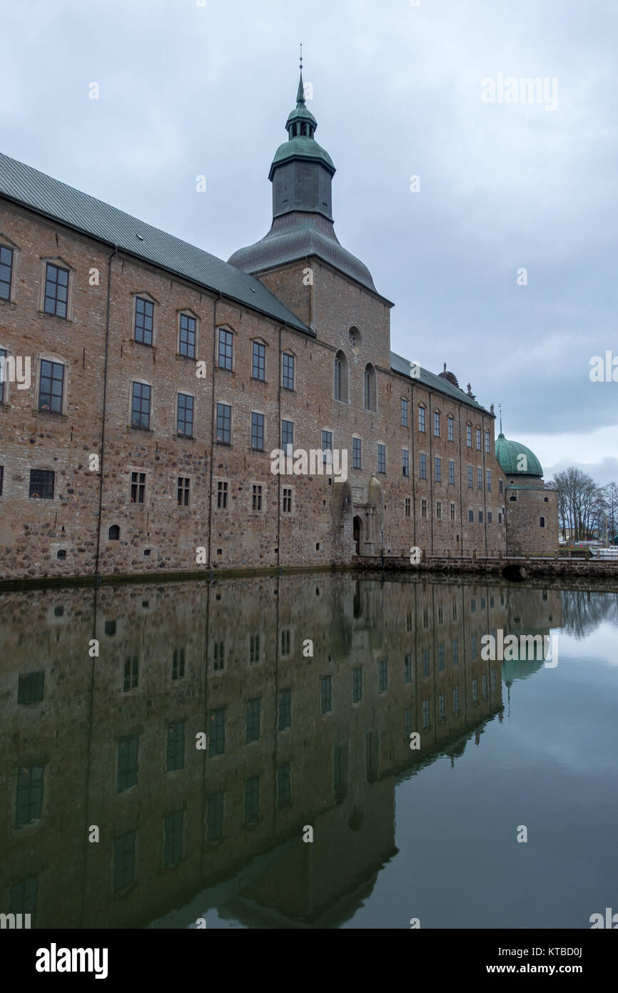 Vadstena, Sweden - December16, 2017: Vadstena medieval castle built in ...