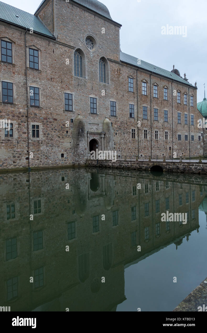 Vadstena, Sweden - December16, 2017: Vadstena medieval castle built in ...