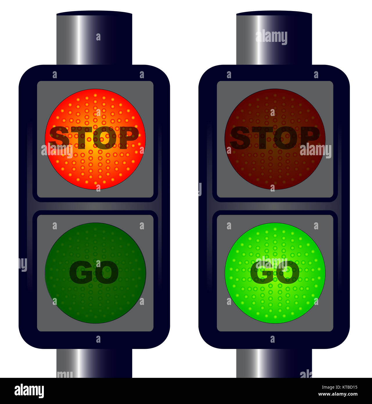 Stop Go Traffic Lights Stock Photo - Alamy Stop Go Traffic Lights Stock Photo - Alamy