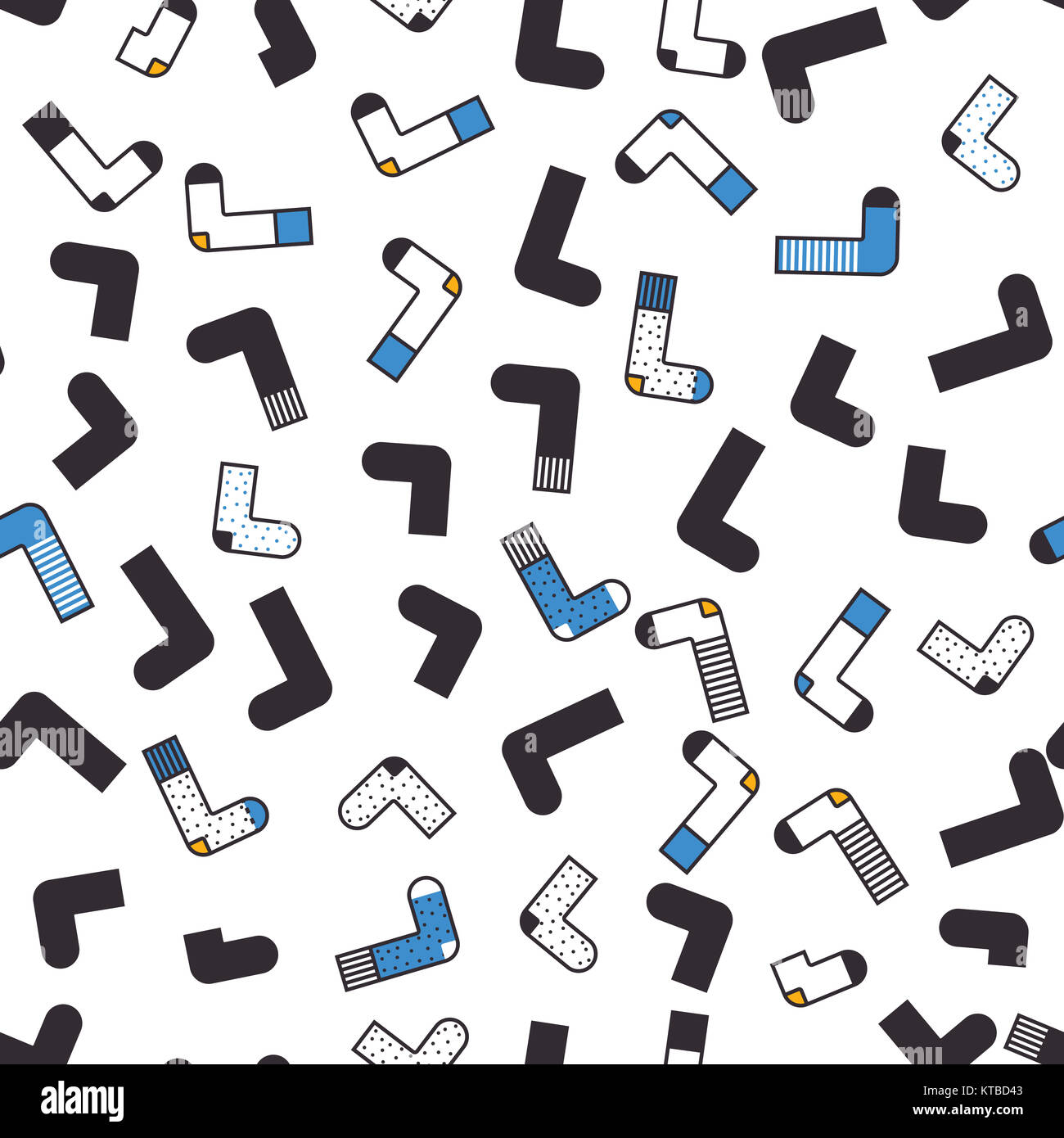Cute colorful background Socks pattern Stock Photo - Alamy