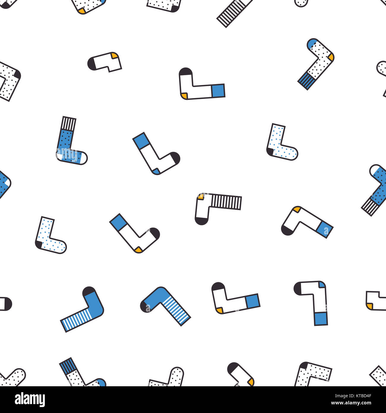 Cute colorful background Socks pattern Stock Photo - Alamy