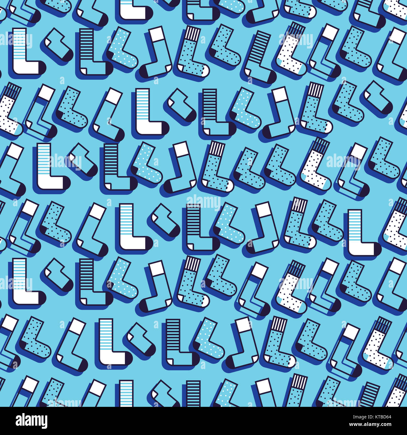 Cute colorful background Socks pattern Stock Photo - Alamy