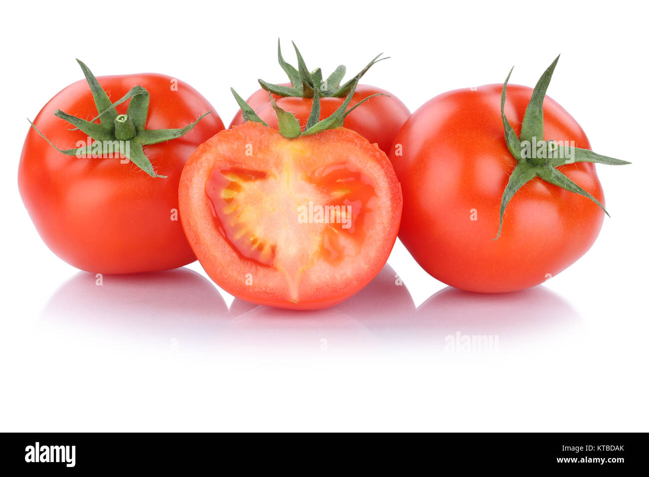 tomato tomato fresh cut freed isolated isolated Stock Photo - Alamy