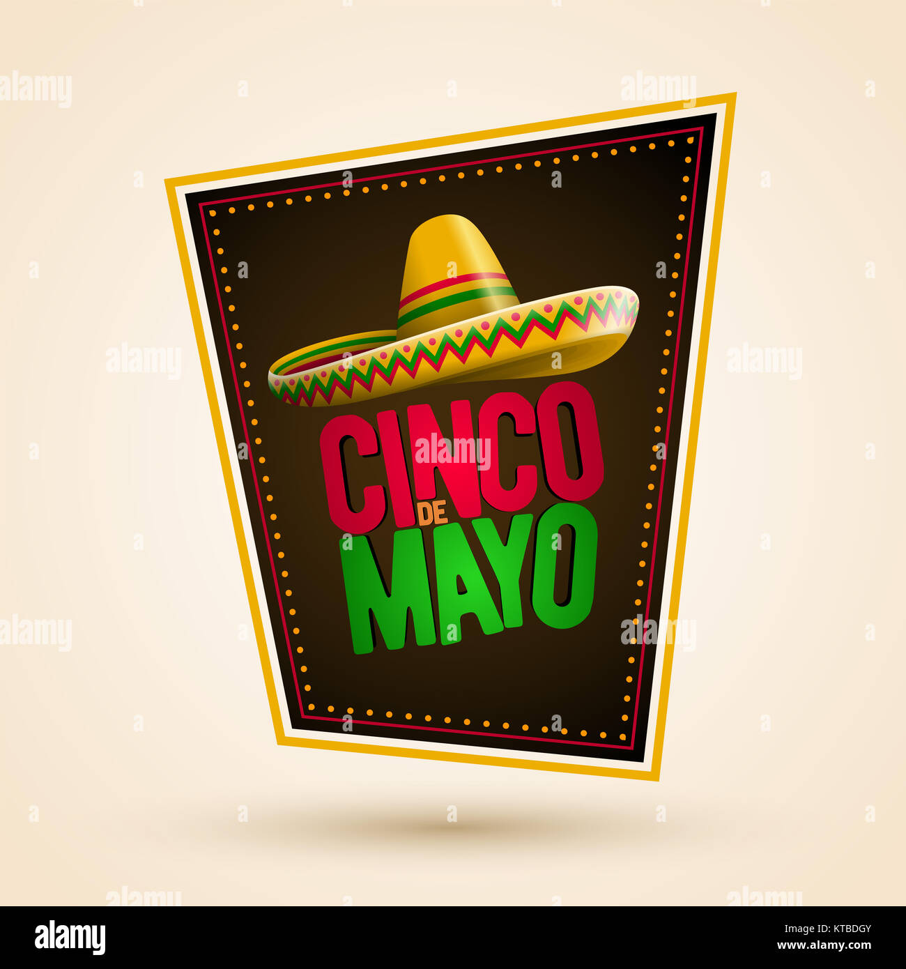 Cinco de Mayo design Stock Photo - Alamy