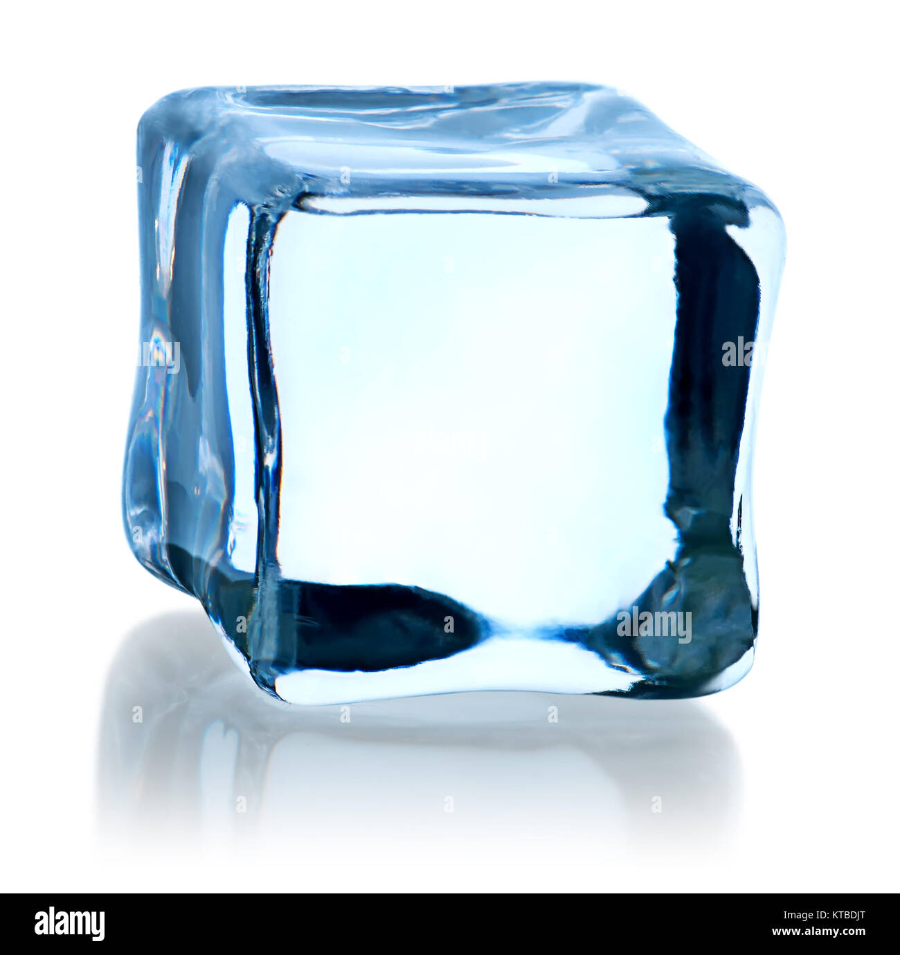 Melted ice cube Cut Out Stock Images & Pictures - Alamy