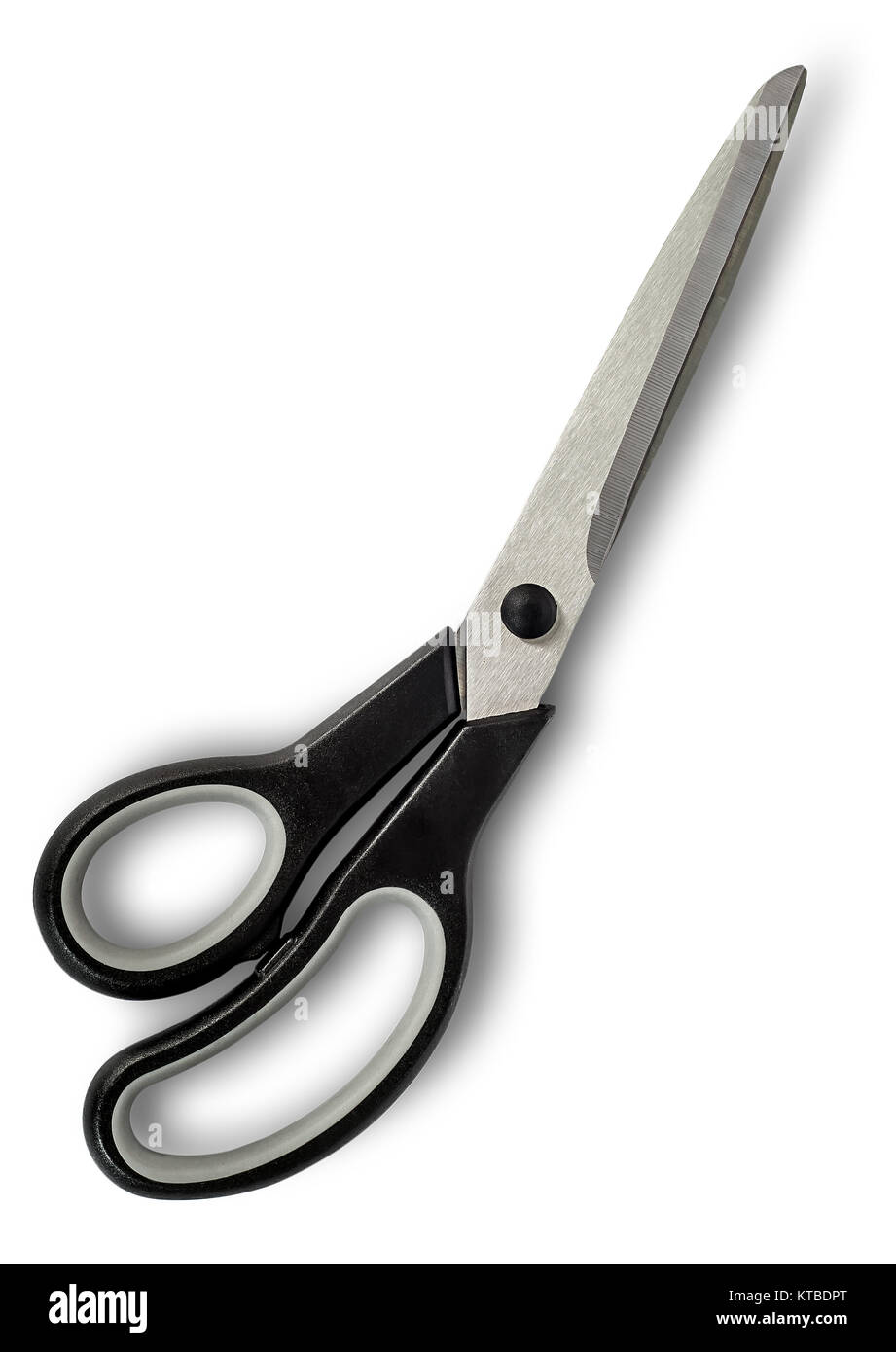 Pair scissors black plastic handles hi-res stock photography and images ...