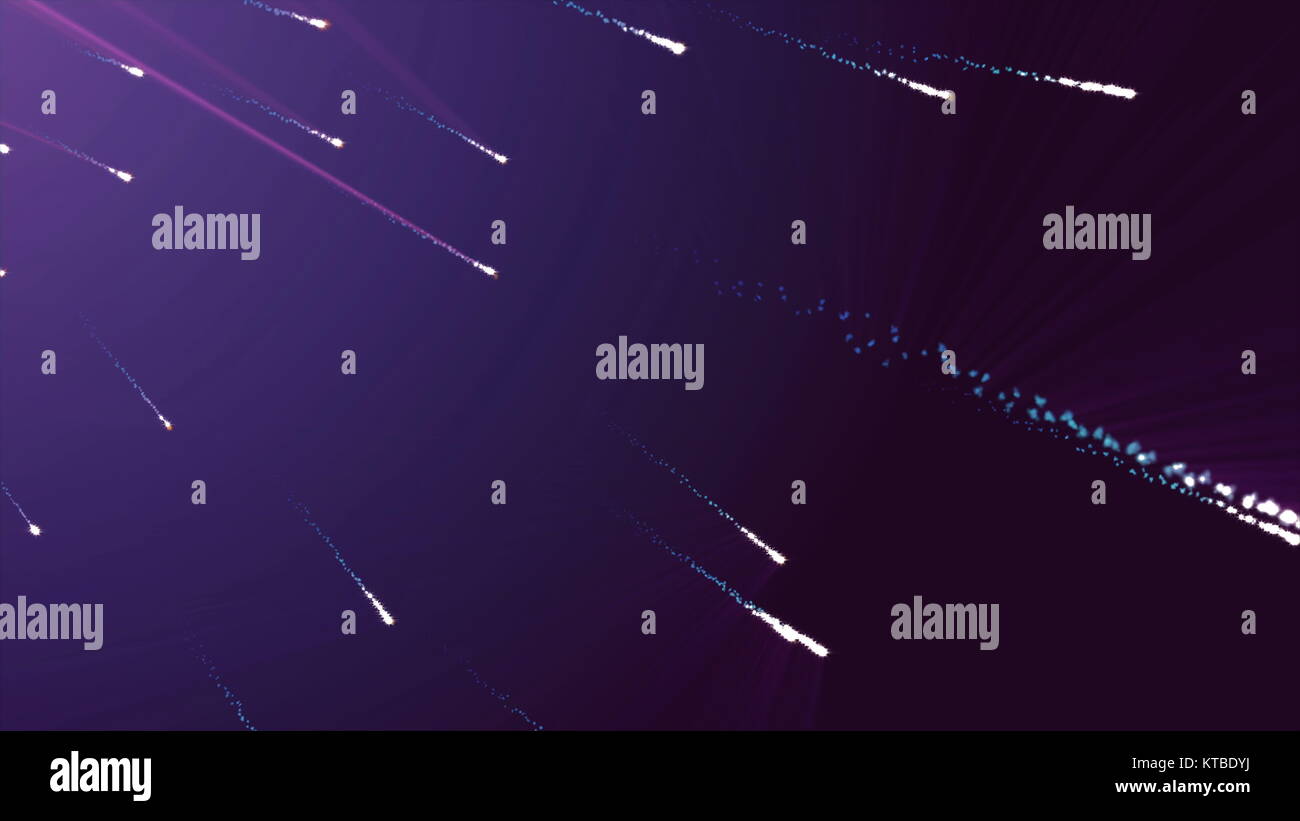Particle Rain Comet Star Stock Photo - Alamy