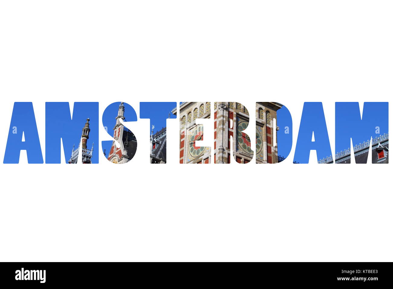 Word AMSTERDAM House architecture Stock Photo - Alamy