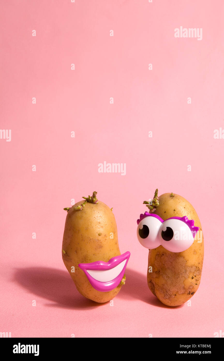 Mrs and mister patato Stock Photo - Alamy