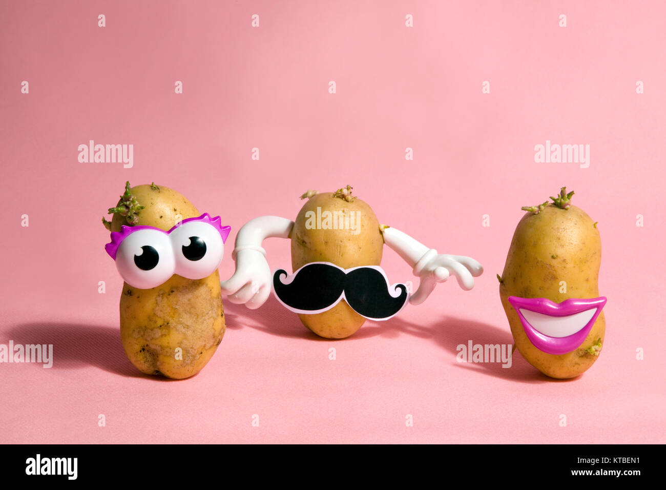 Mrs and mister patato Stock Photo - Alamy