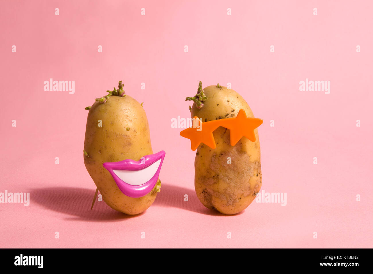Mrs and mister patato Stock Photo - Alamy
