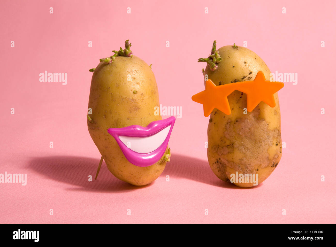 Mrs and mister patato Stock Photo - Alamy