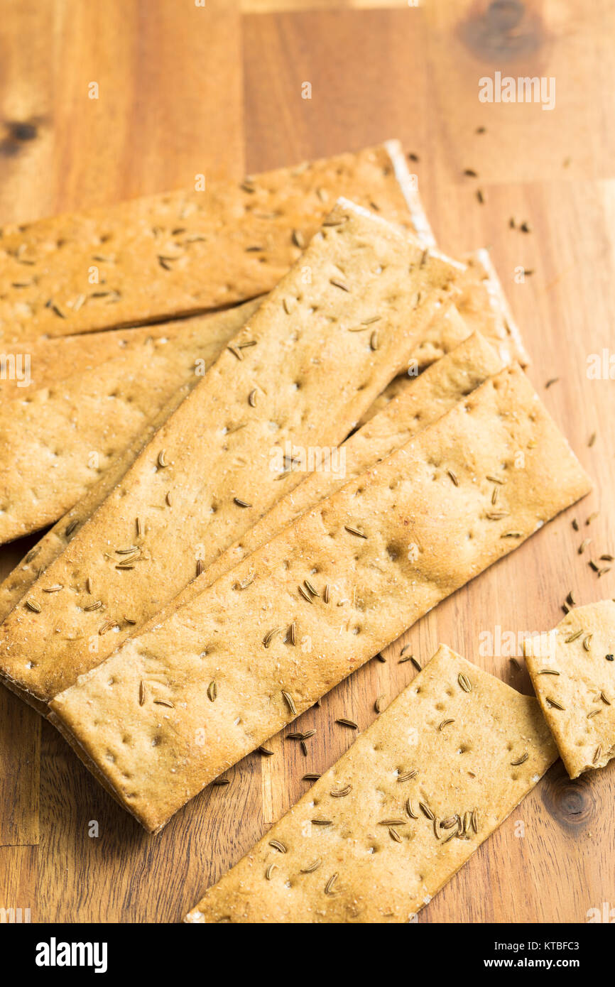 The healthy crispbread Stock Photo - Alamy