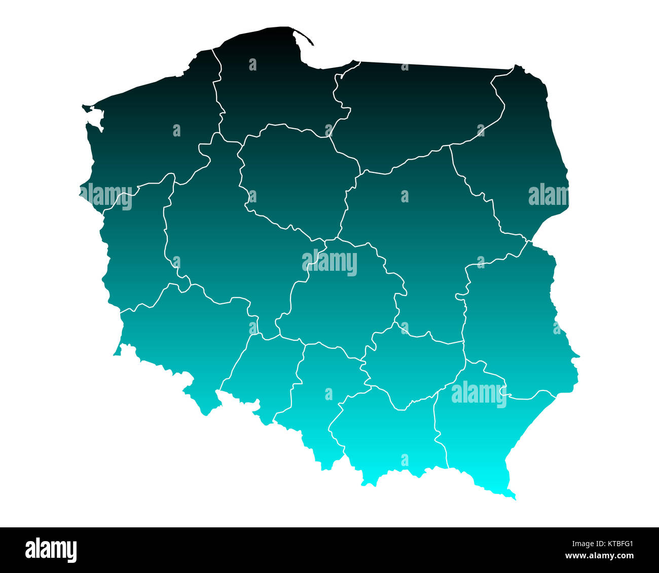 Landkarte polen hi-res stock photography and images - Alamy