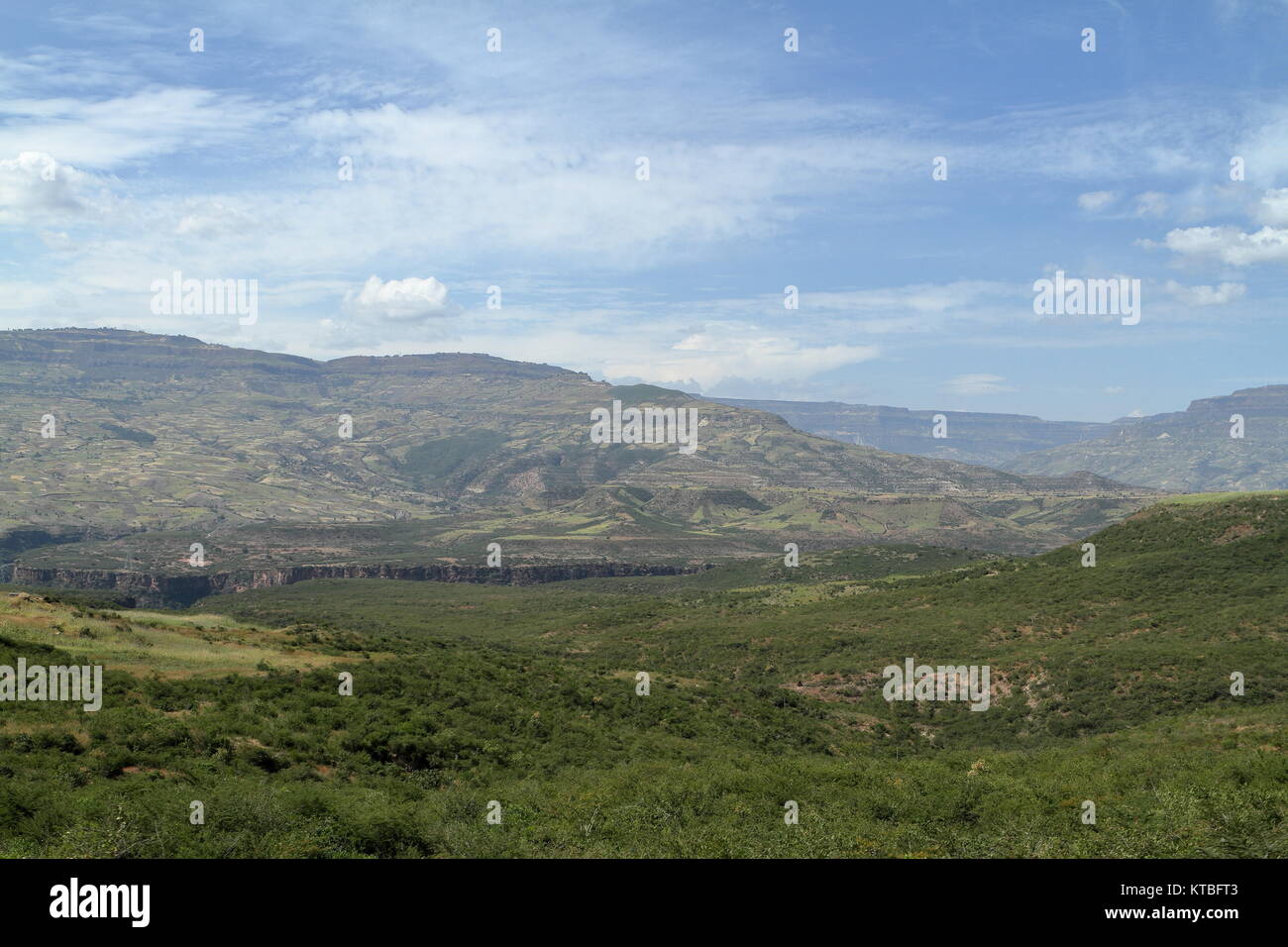 the rift valley of ethiopia in africa Stock Photo - Alamy