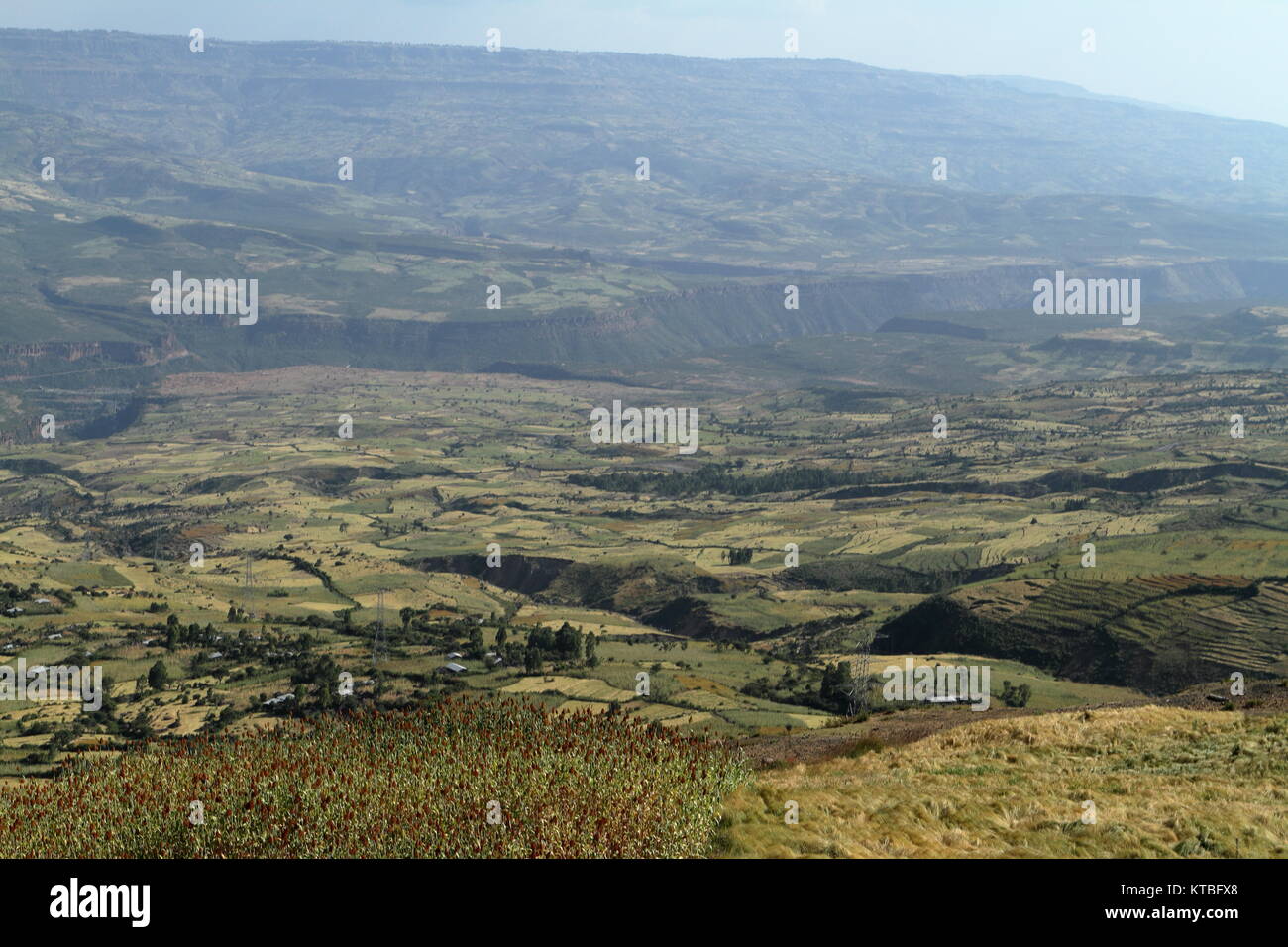 the rift valley of ethiopia in africa Stock Photo - Alamy