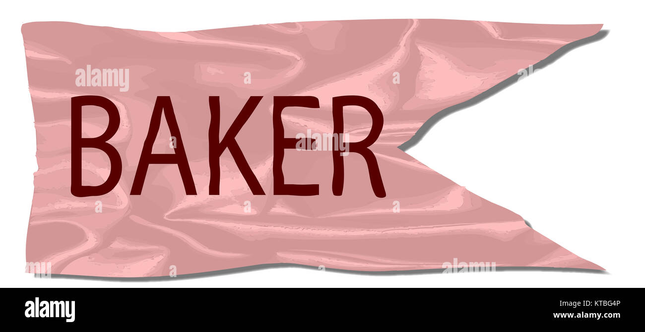 Baker silk flag hi-res stock photography and images - Alamy