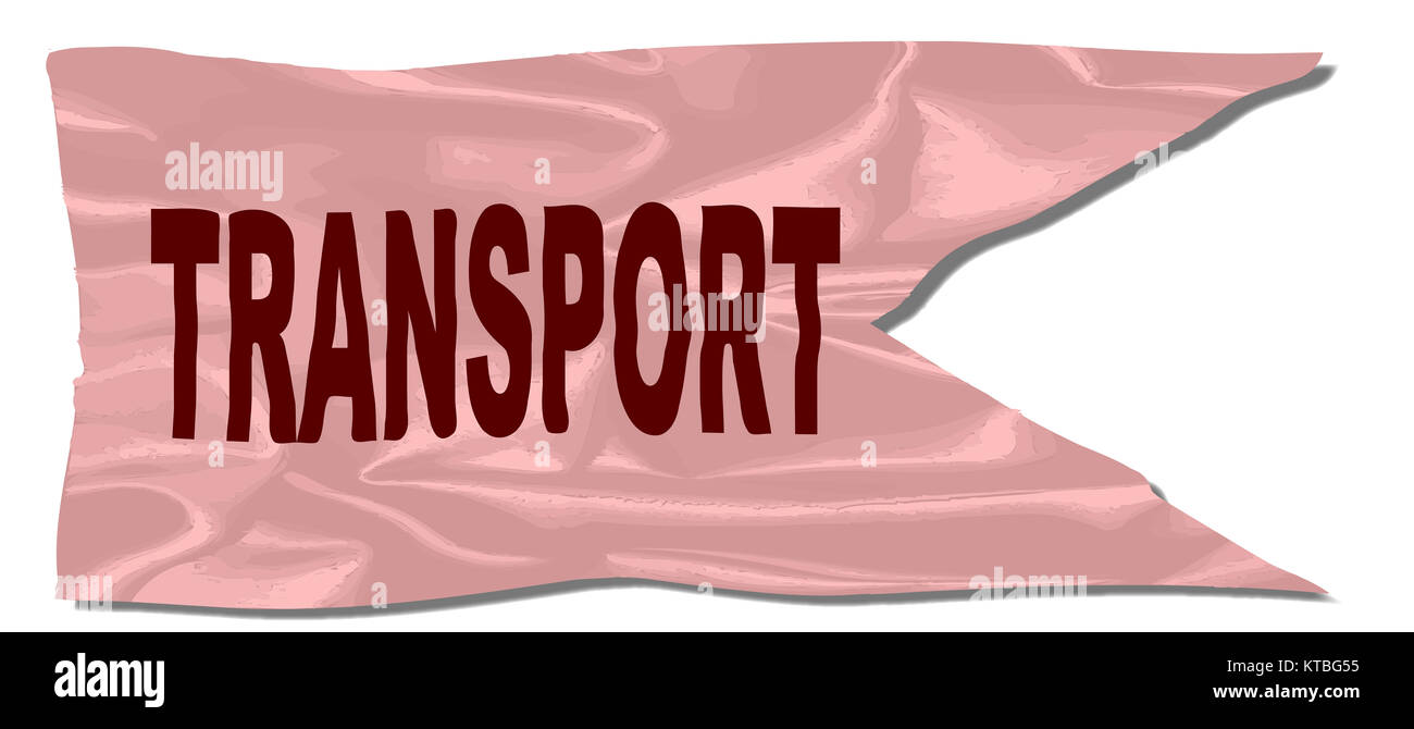 Transport Silk Flag Stock Photo - Alamy