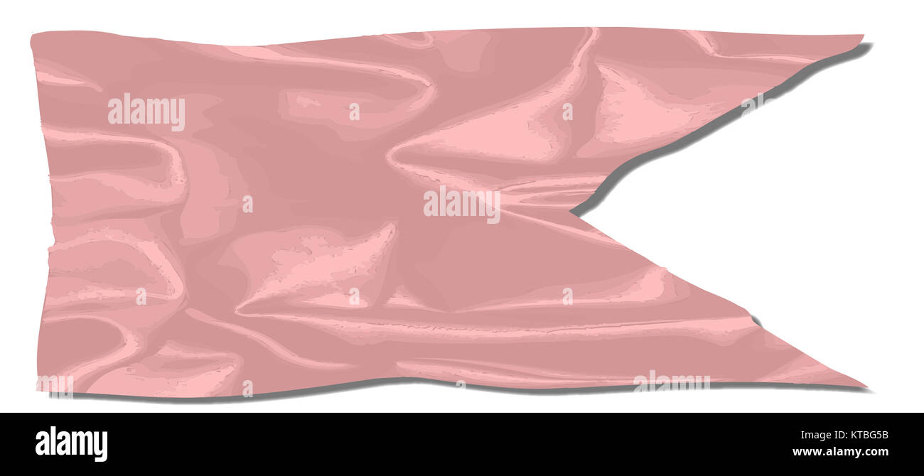 Pink Silk Flag Stock Photo - Alamy