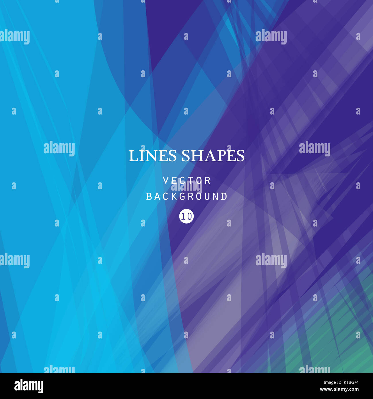 Colorful abstract vector background, blue, purple transparent wa Stock ...