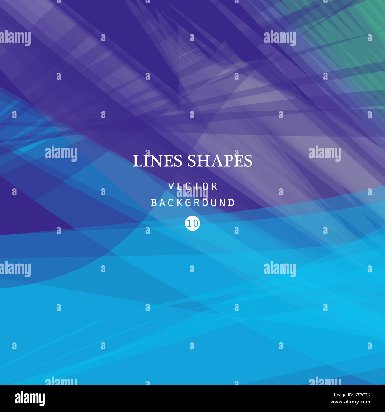 Colorful abstract vector background, blue, purple transparent wa Stock ...